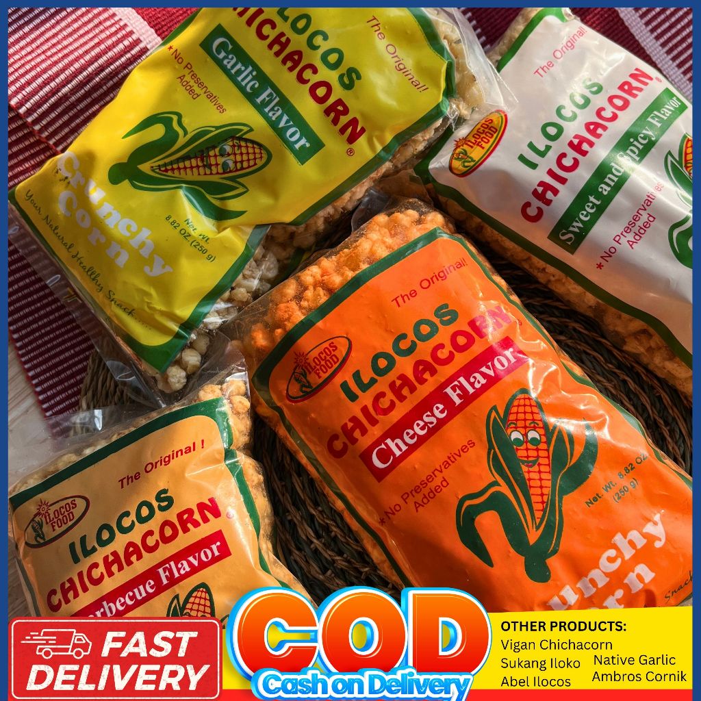 Ilocos Chichacorn Snacks Vigan Chichacorn Chicken Skin Chicken Litid ...