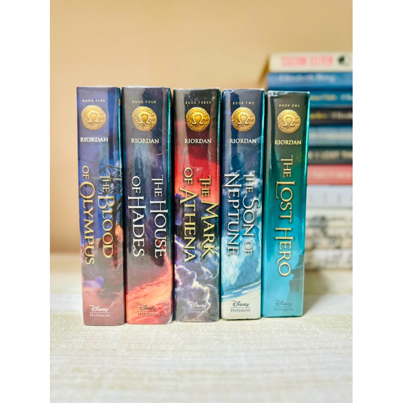 The Heroes of Olympus Series by Rick Riordan (Hardcover, Sold as Set ...