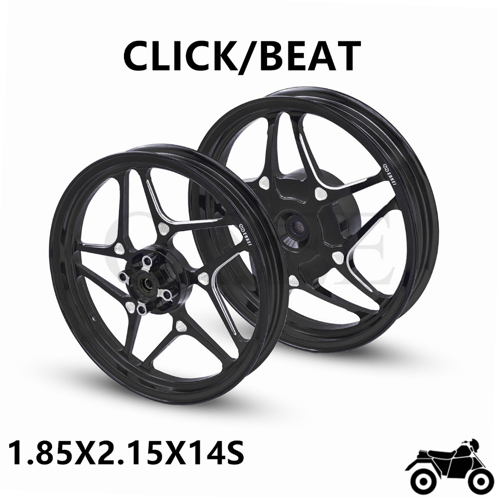 ENKEI MAGS CNC FOR HONDA CLICK 125 CLICK 150 VARI0 125/150 AND BEAT 1. ...