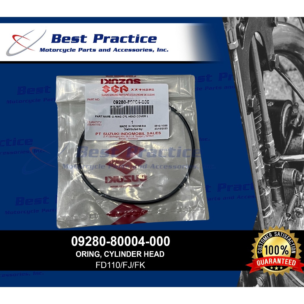 SGP O-RING CYLINDER HEAD COVER TIMING CHAIN Raider J 110 Smash 110/Revo ...
