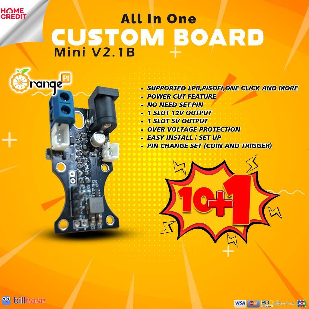 AZTECH|Mini CustomBoard(POWER-CUT)for Orange Pi One and PC - System ...