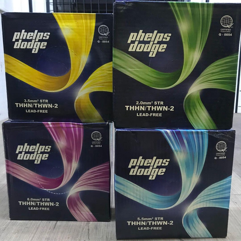 Phelps Dodge 150m/100m THHN #8 8.0mm #10 5.5mm #12 3.5mm #14 2.0mm ...
