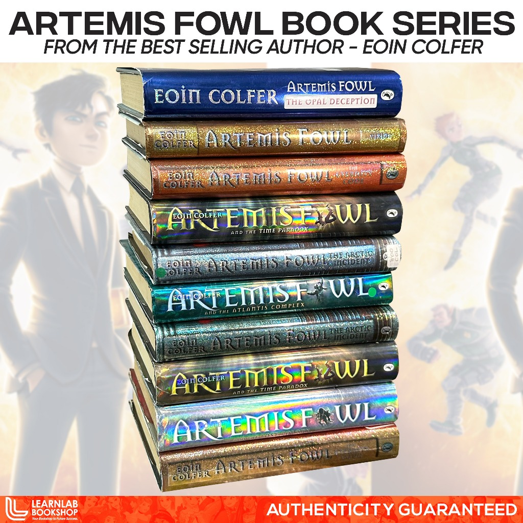 ARTEMIS FOWL BOOK COLLECTION by Eoin Colfer | Hardbound [Pre-Loved ...