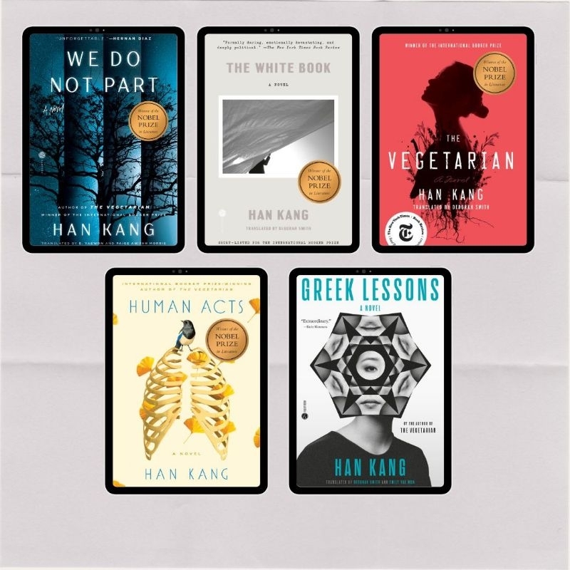 Han Kang - Human Acts, The White Book, The Vegetarian, We Do Not Part ...