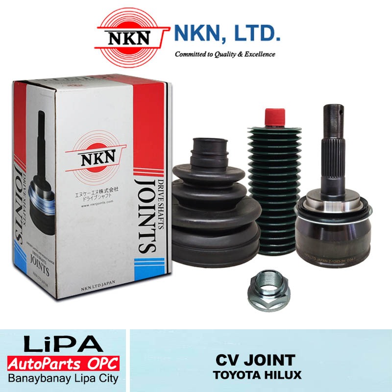 NKN OUTER CV JOINT TOYOTA HILUX 2004-2011 / FORTUNER 2008-2011 1KD ...