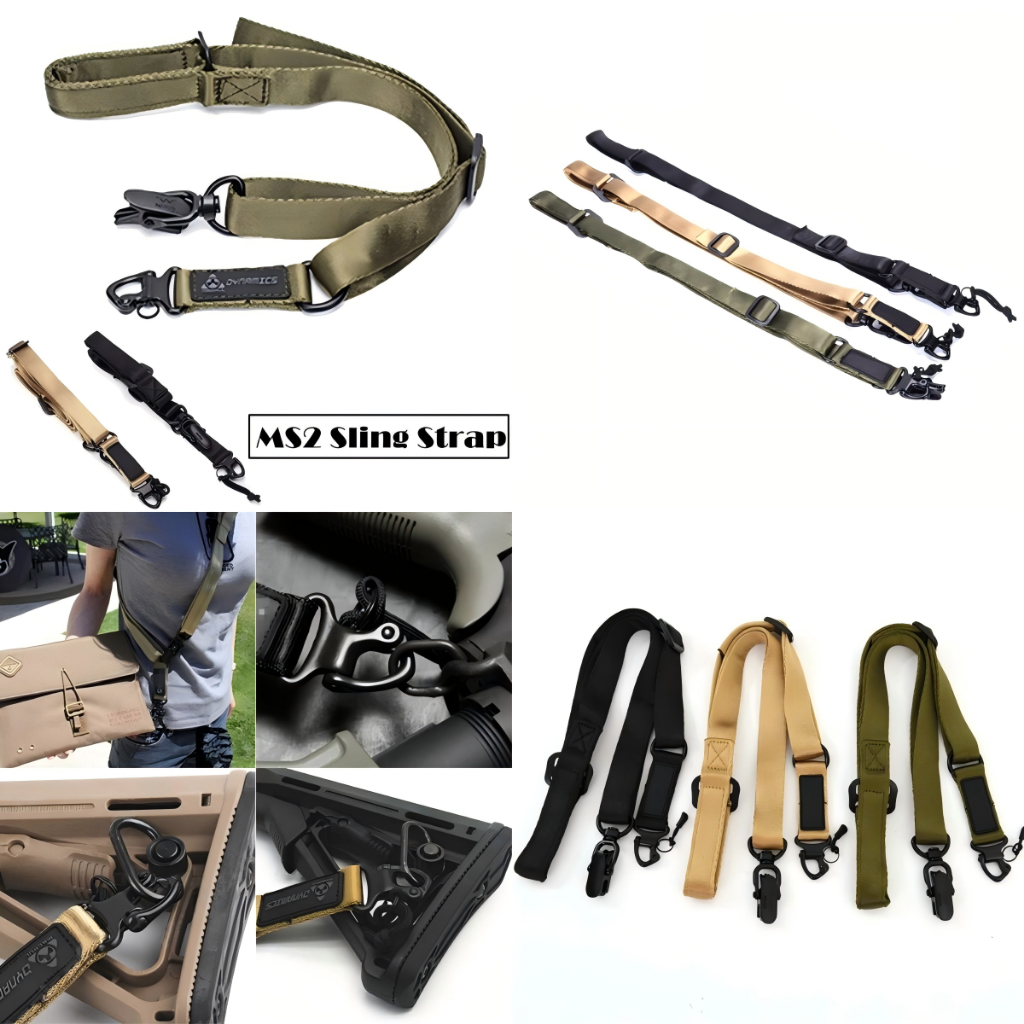 MS2 Camera MultiFunction Single Point Sling Adjustable Double Point ...