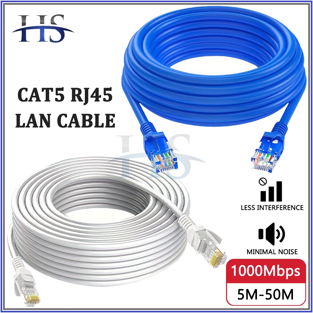 CAT5E RJ45 Lan Cable UTP Cable Ethernet Internet Cable Lan Router Cable ...