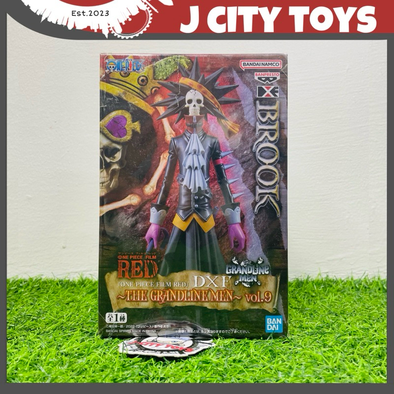 One Piece Banpresto DXF Grandline Men Figure - Brook (19.05cm) | Shopee ...