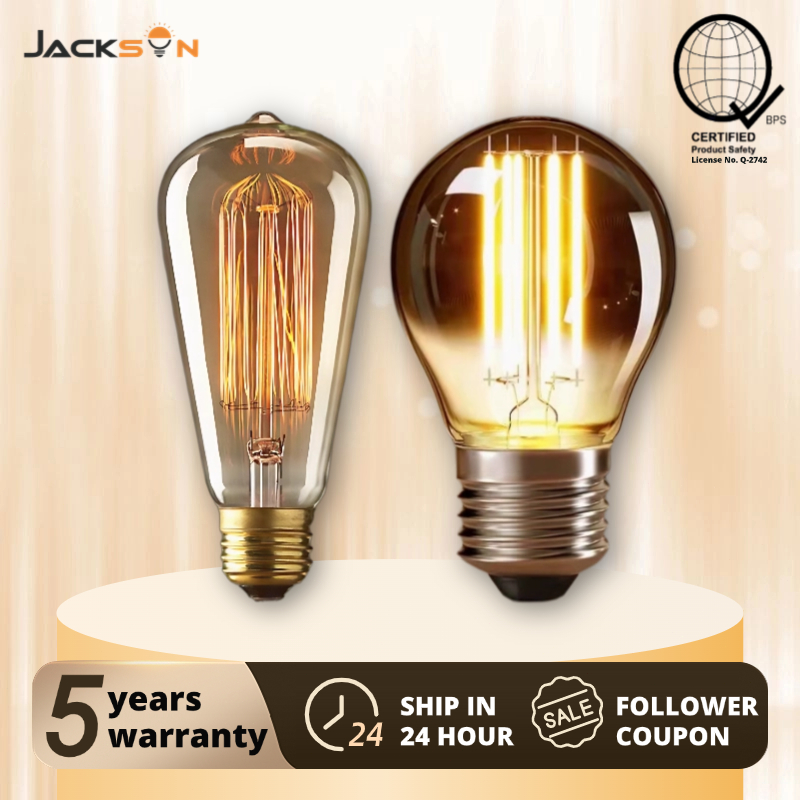 Jacksun LED 220V LED Light Edison Bulb Retro 4W 6W 8W Vintage LED ...