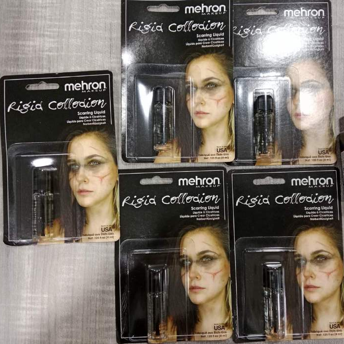 Mehron Makeup Rigid Collodion Scarring Liquid Realistic Scar Effects 0. ...