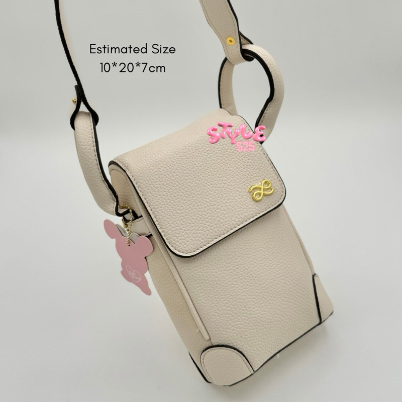 STYLE525 Holb "GUMMY" Crossbody and Shoulder Bag L10*H20*W7CM | Shopee ...