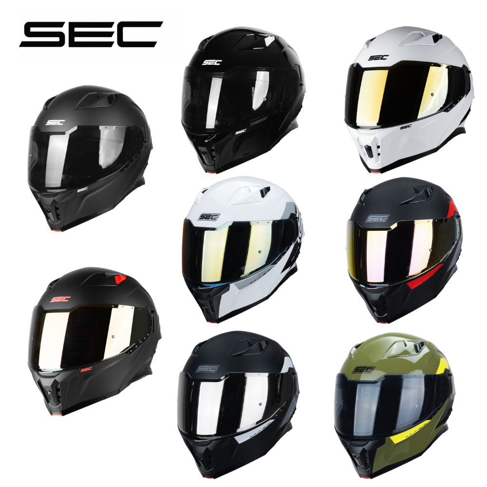 SEC Modular Helmet for Motorcycle Revive (Gloss/Matte) (M-XL) | Shopee ...