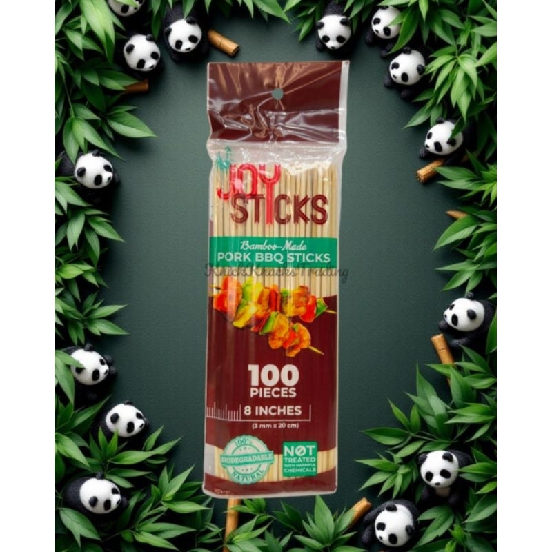 JOY STICKS 8INCHES 100PCS BBQ STICK. | Shopee Philippines