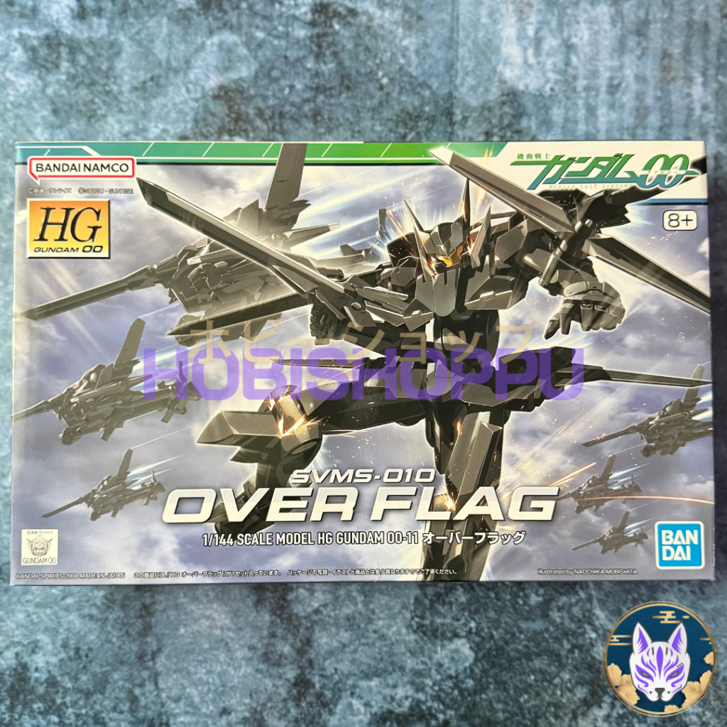 BANDAI HG OVER FLAG 1/144 SCALE MODEL KIT | MOBILE SUIT GUNDAM 00 ...