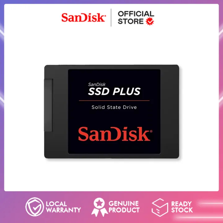 Sandisk SSD PLUS SATA III 2.5" Solid State Drive 480GB/1TB Internal SSD ...
