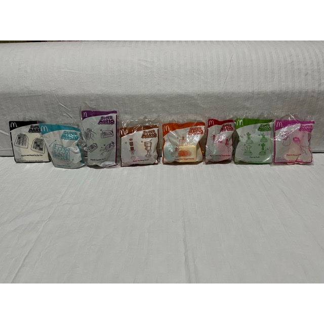 2019 McDo Happy Meal Super Mario Complete Set (Sealed) | Shopee Philippines
