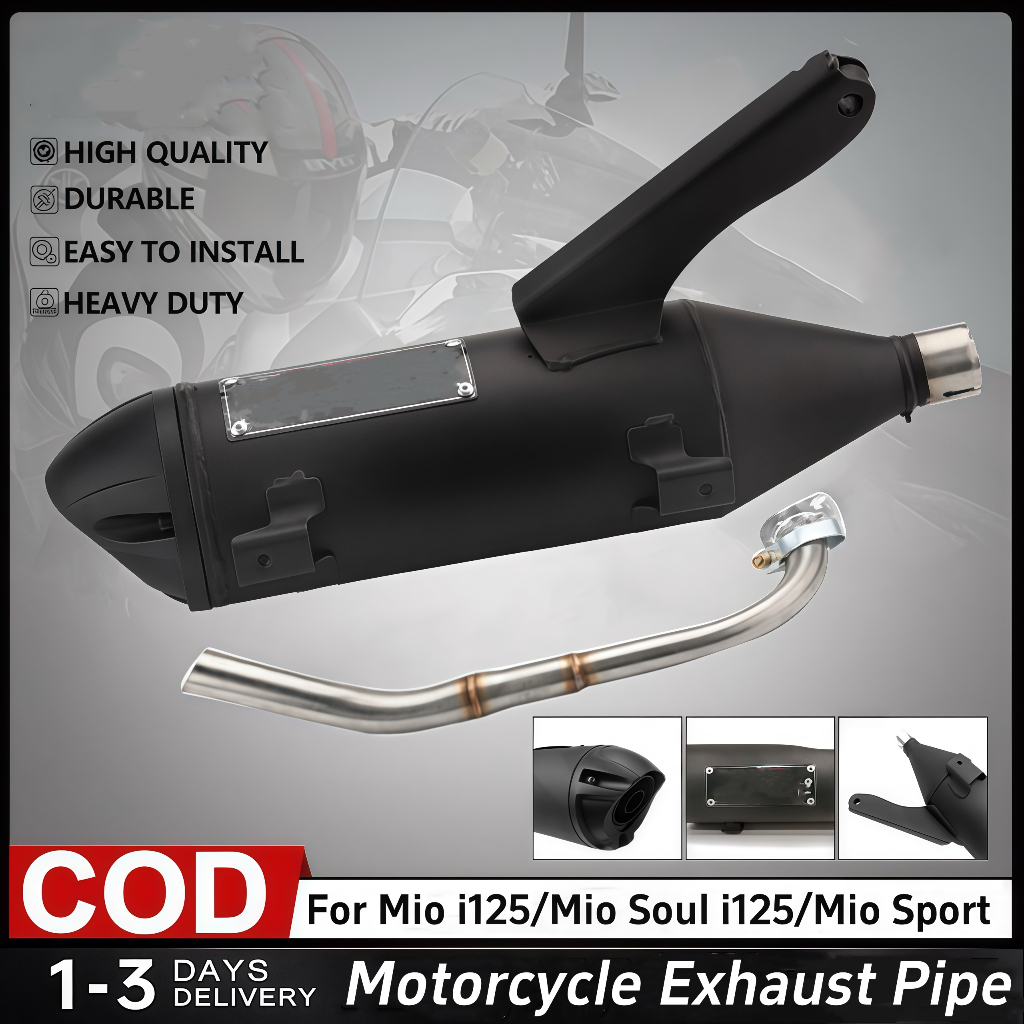 NEW Pipe Mio i125 1Set VЗ For Mio Sporty Muffer Chicken Pipe Mio i 125 ...