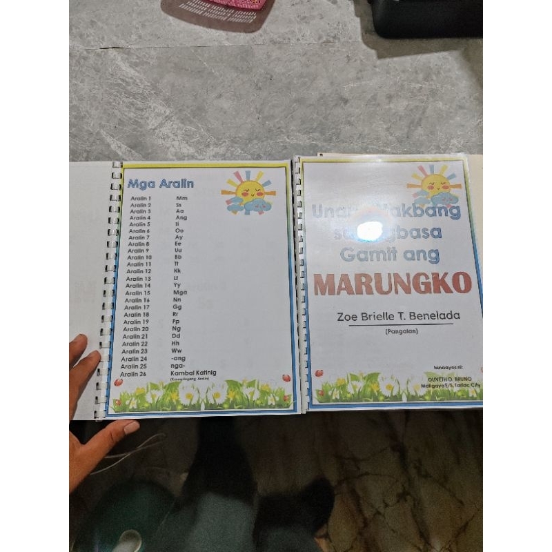 Reading Book For starters MARUNGKO approach UNANG HAKBANG SA PAGBASA | Shopee Philippines
