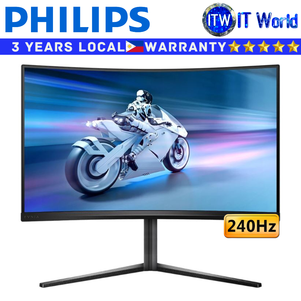 Itw | Philips Curved Gaming Monitor 32M2C5500W 31.5" 2560x1440 QHD ...