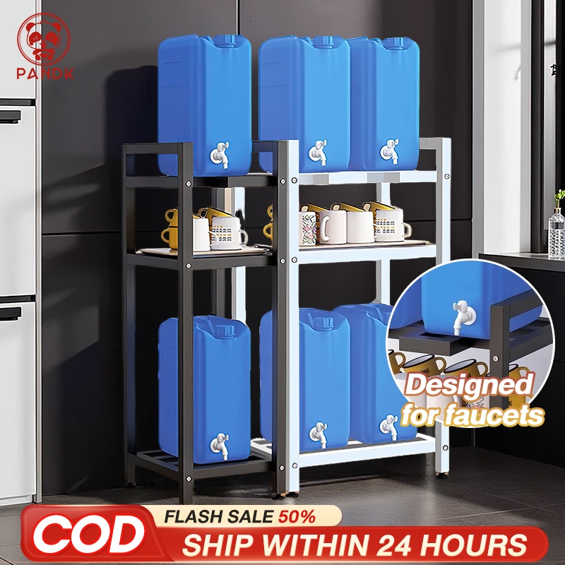 Three Layer Water Container Rack Stand Water Gallon Rack Mineral Water ...