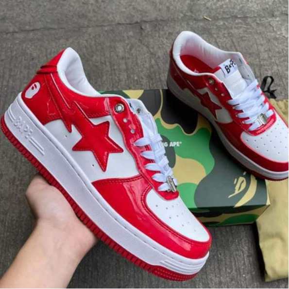 {EXCLUSIVE DROP!!} BAPE STA – Iconic low-top sneaker with bold ...