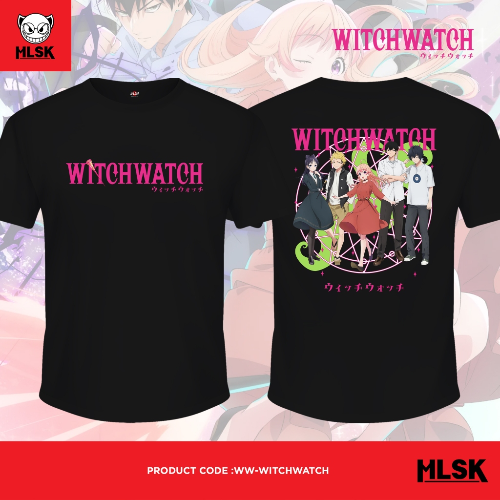 WITCH WATCH ANIME SHIRT | NICO WAKATSUKI MOI OTOGI MORIHITO KEIGO ...