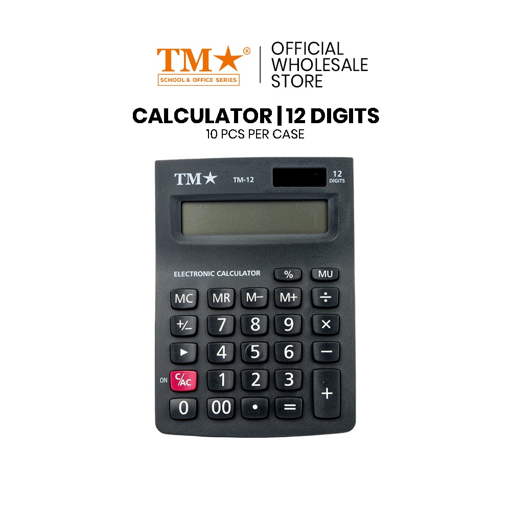 TM | 10 pcs Calculator 12 Digits (TM-12) | Shopee Philippines
