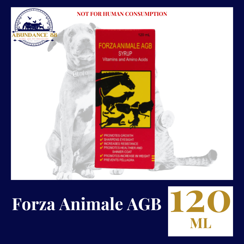 FORZA ANIMALE AGB 120 ML - GROWTH BOOSTER AND PERFORMANCE ENHANCER ...