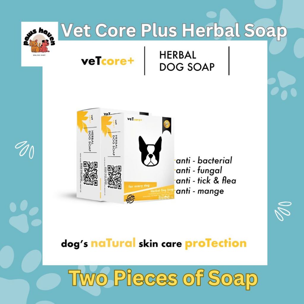 Vet Core Plus Herbal Soap (Two Soaps) | Shopee Philippines