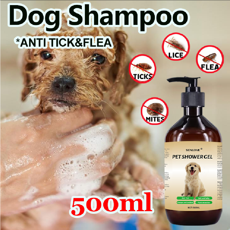 SENLOVE Shampoo Ng Aso Para Sa Garapata Dog Shampoo For Cat Anti Tick ...