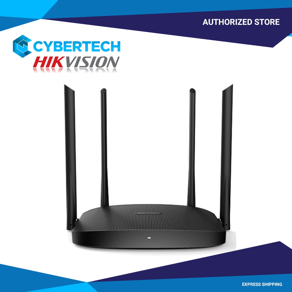 Hikvision DS-3WR12C Wifi 5 1200 Mbps Dual Band 11 AC Wireless Router ...