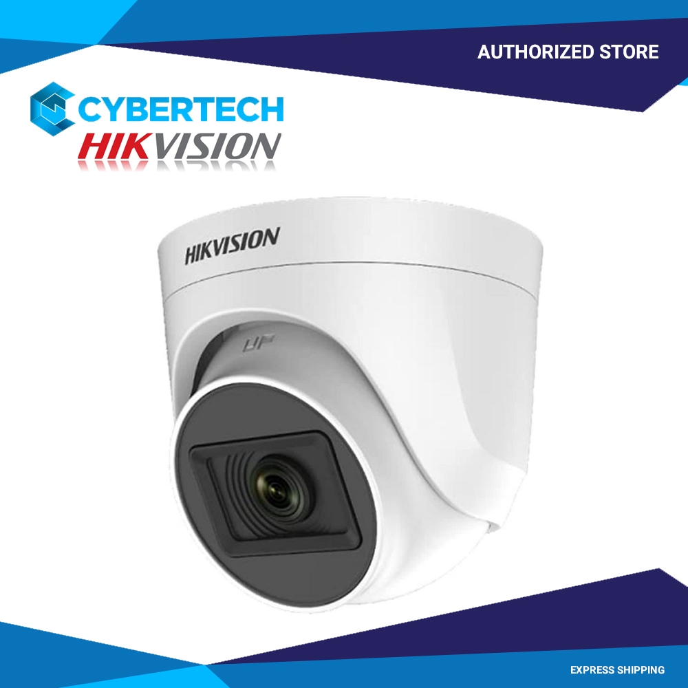 Hikvision 2.8MM 2MP Audio CCTV Camera with Built In Mic Turret Camera ...
