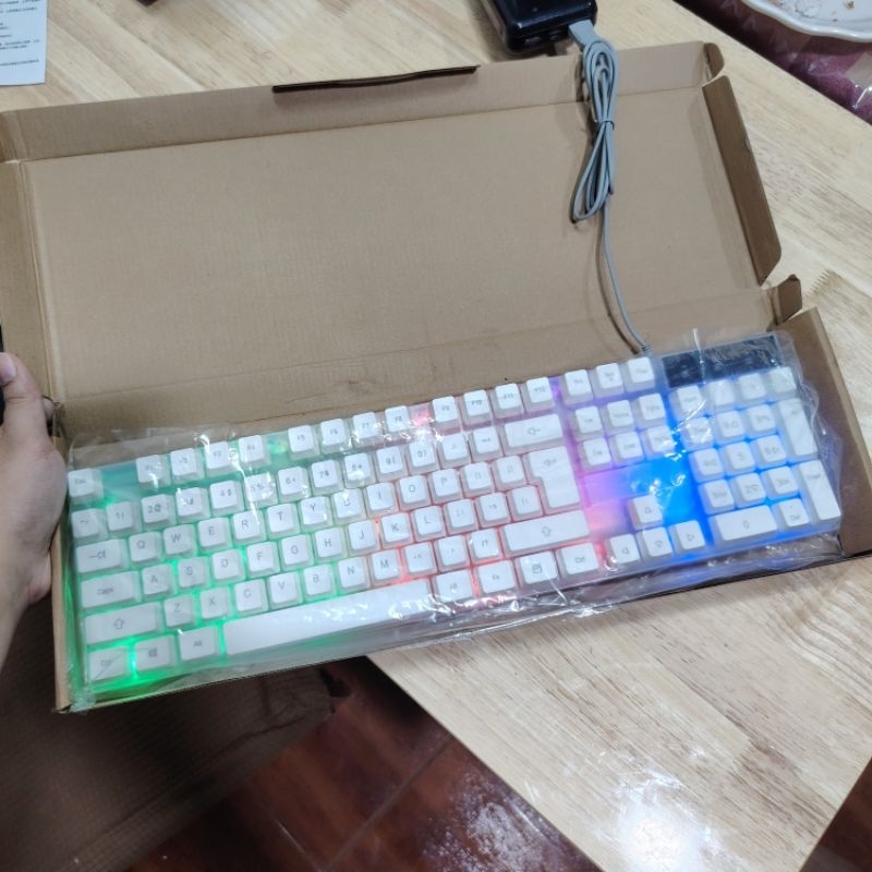 RGB USB Keyboard Wired for Computer | Shopee Philippines