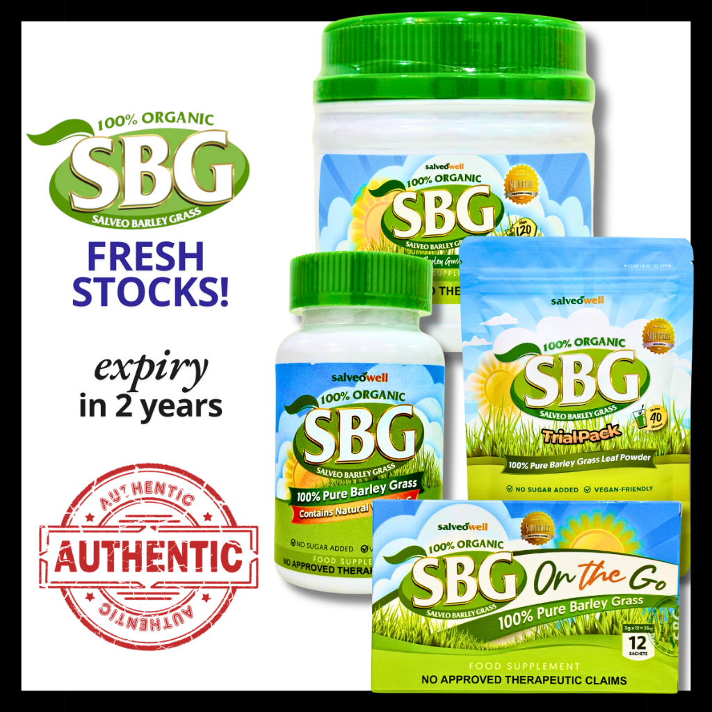 Sbg Salveo Barley Grass Powder Organic In Jar 240g by Salveo well ...