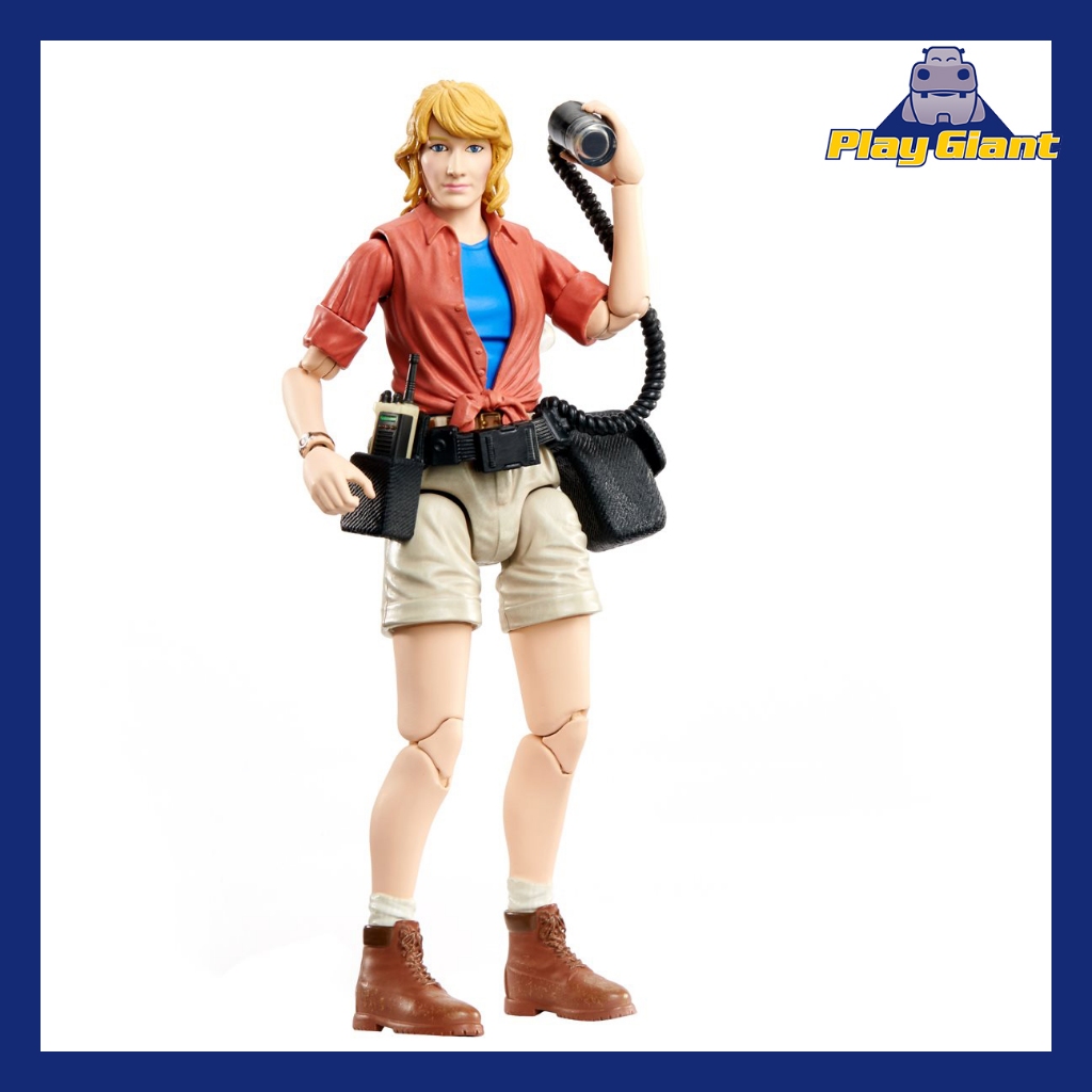 Mattel Jurassic Park Amber Collection Ellie Sattler 6inch Action Figure ...