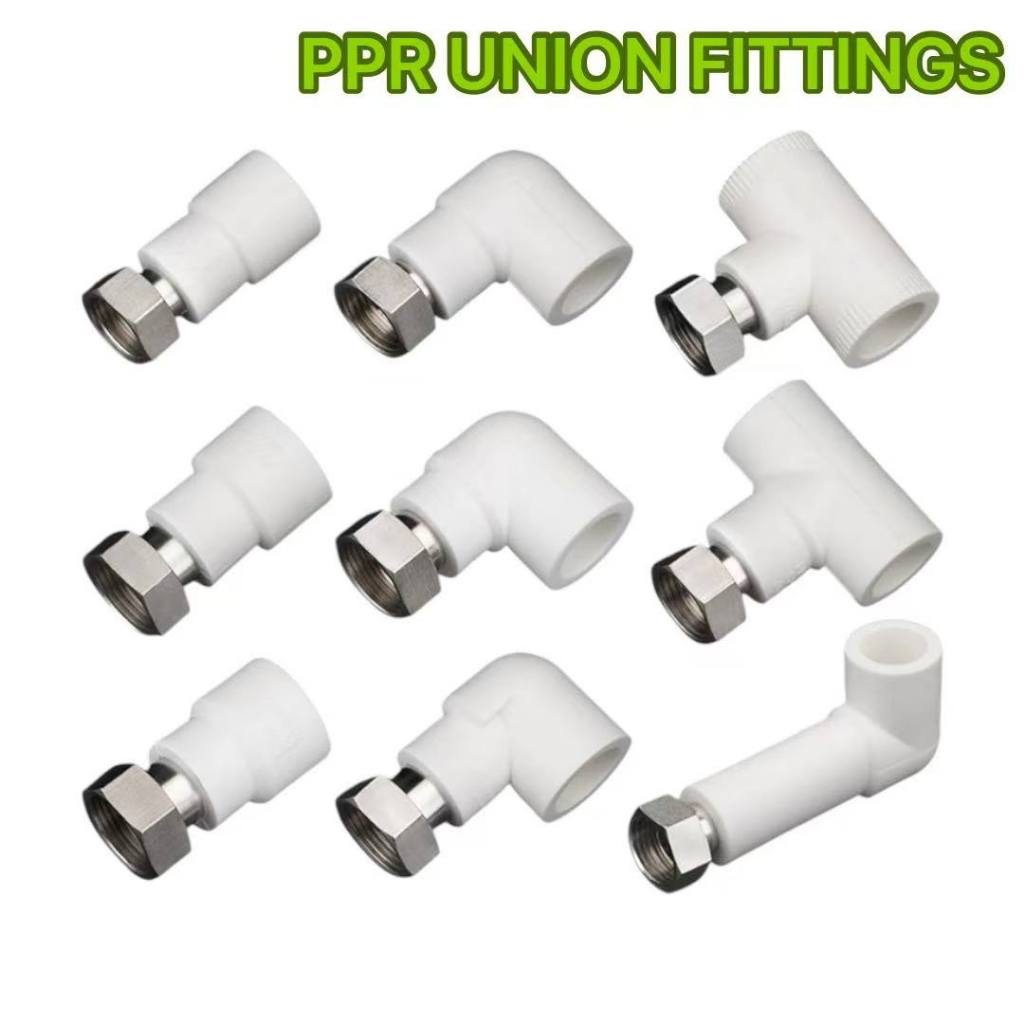 PPR UNION FITTINGS FOR WATER HEATER CONNECTOR UNION COUPLING, UNION ...