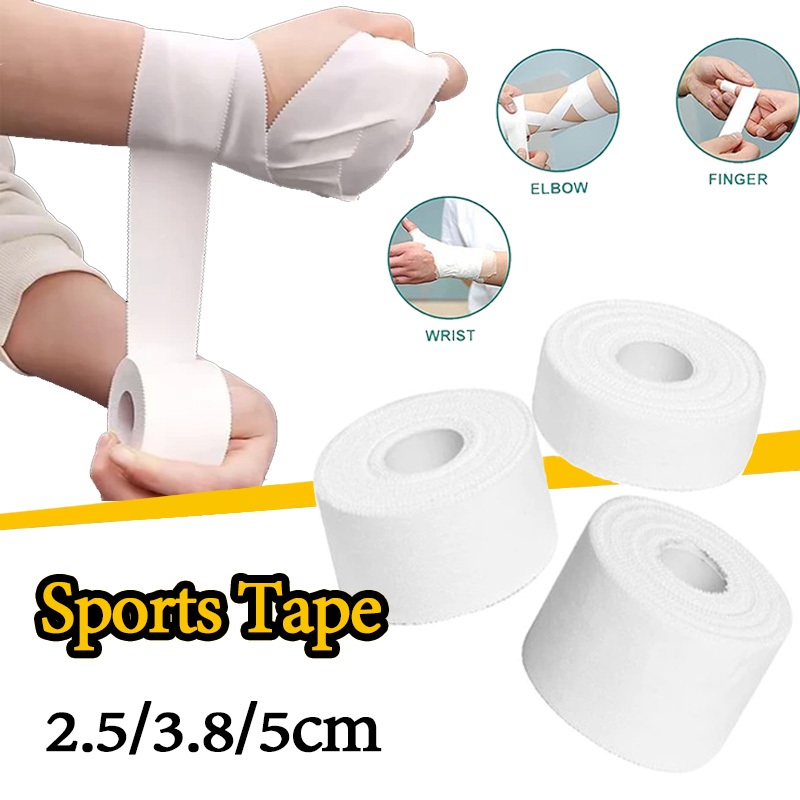10M White Sport Boxing Adhesive Tape Strain Injury Support Sport ...