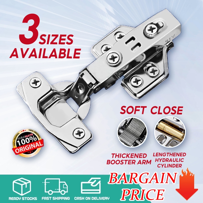 Soft Close Concealed Hinges Hydraulic Heavy Duty Regular Concealed ...