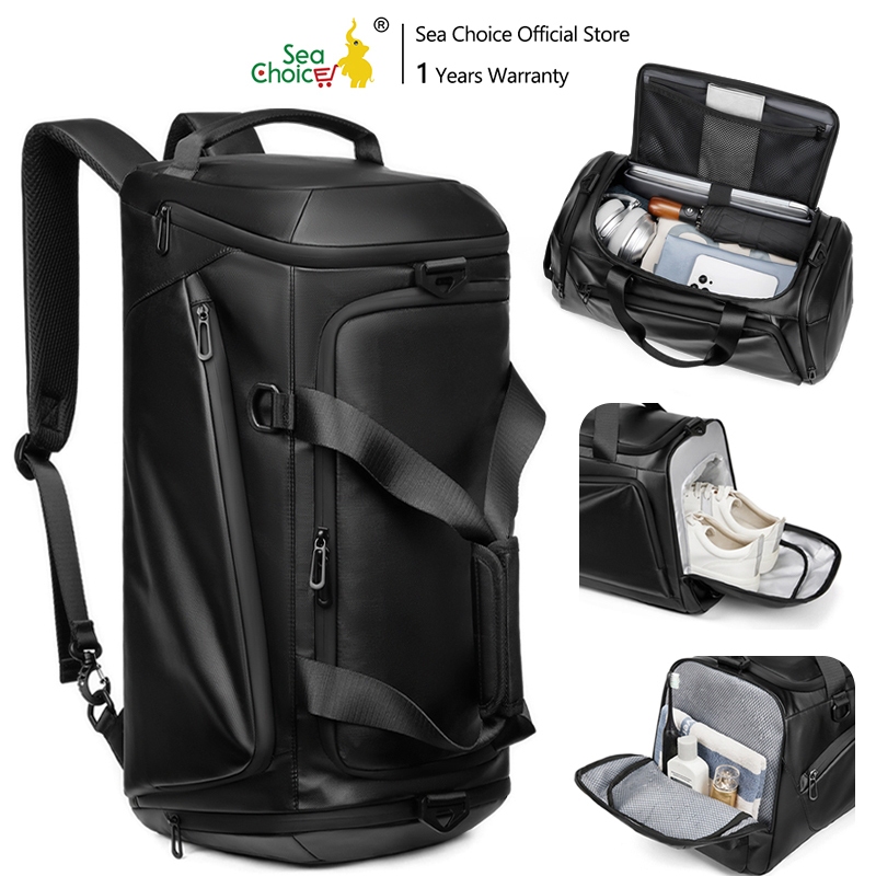 SEACHOICE Multifunction Travel Backpack Large Capacity Duffle Bag w ...
