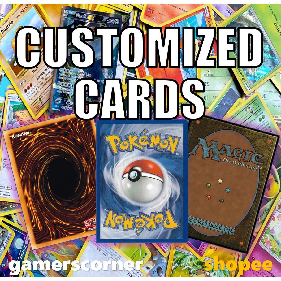 Yugioh Pokemon Magic The Gathering Proxy Card High Quality Print ...