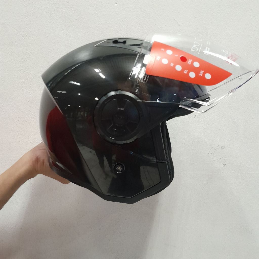 LS2 Airflow II OF616 Plain / Print Single Visor Helmet 1180336 | Shopee ...