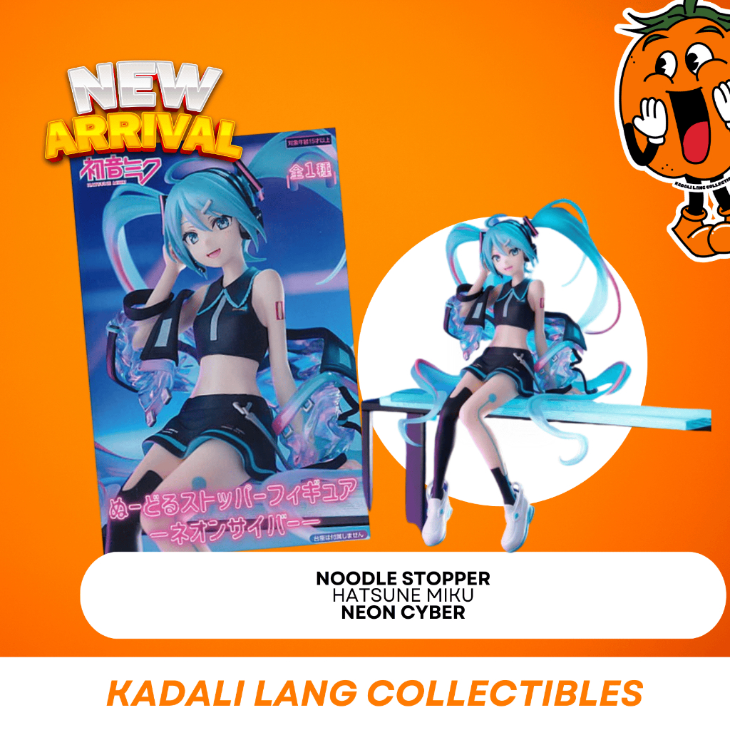 AUTHENTIC FURYU Noodle Stopper | Hatsune Miku | Neon Cyber | Shopee ...