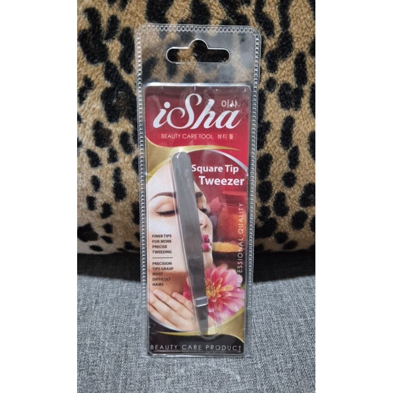 iSha Tweezers (Square Tip) | Shopee Philippines