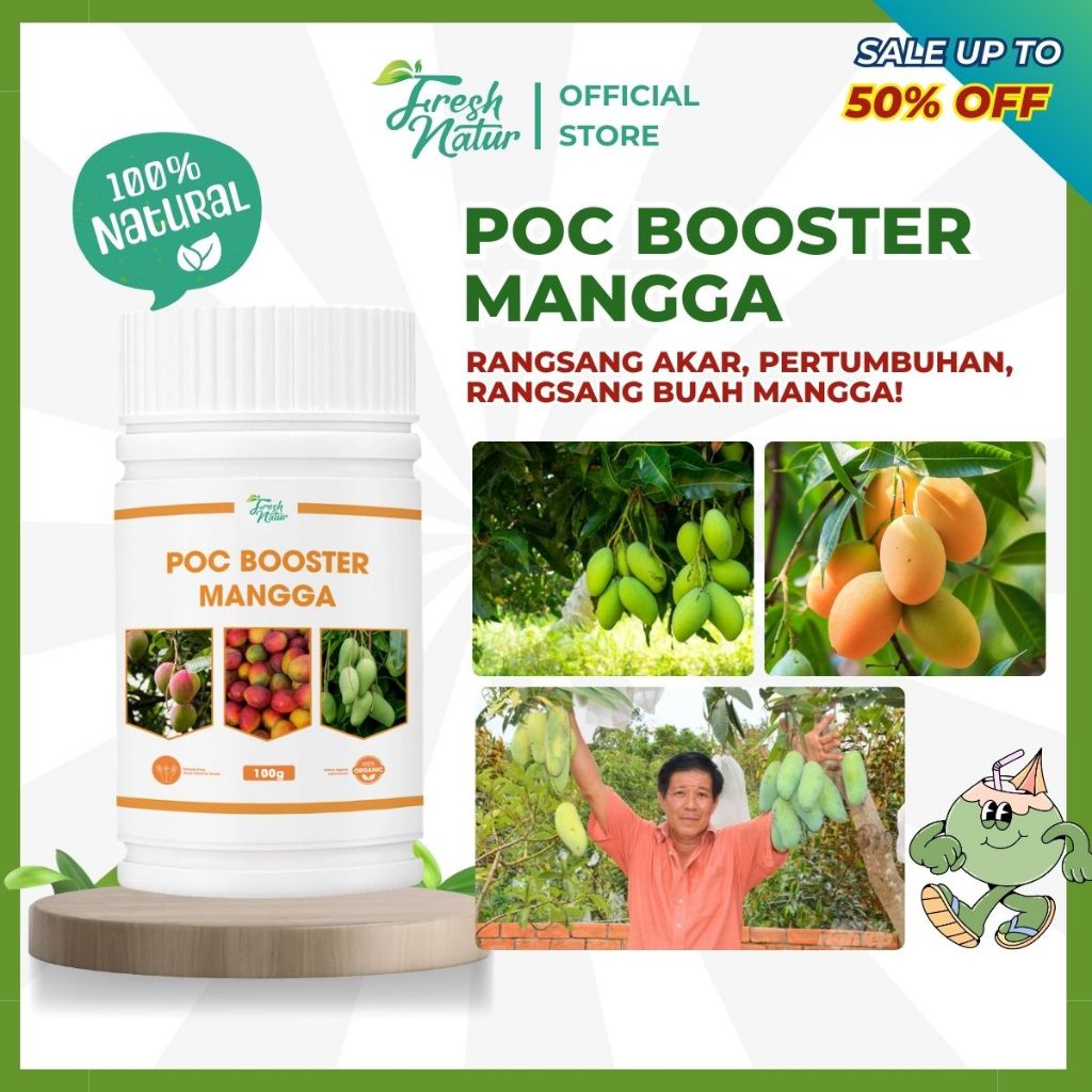 [SALE 50%]POC BOOSTER MANGGA_ Fruiting Fertilizer–Fast Fruit Booster ...