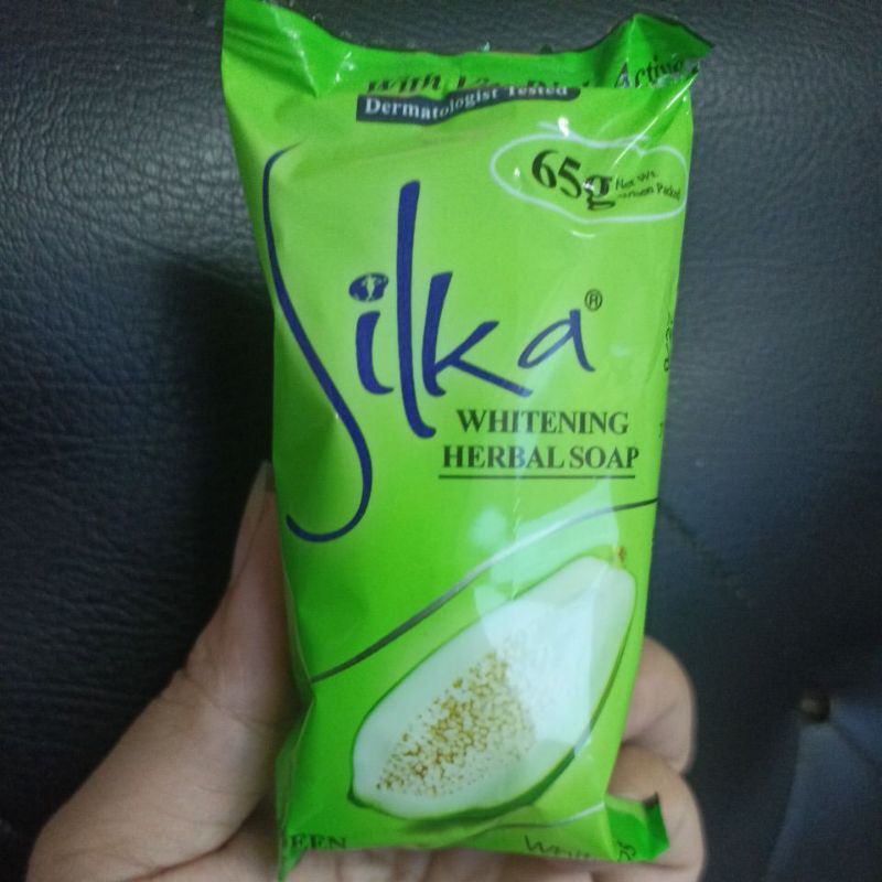 Silka Green Papaya Whitening Soap 65g x 1pc | Shopee Philippines