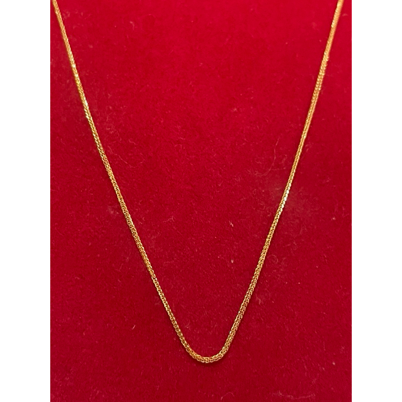 Fox Tail Design Chain Necklace 18 inches(Sold Per Piece not Per Gram ...