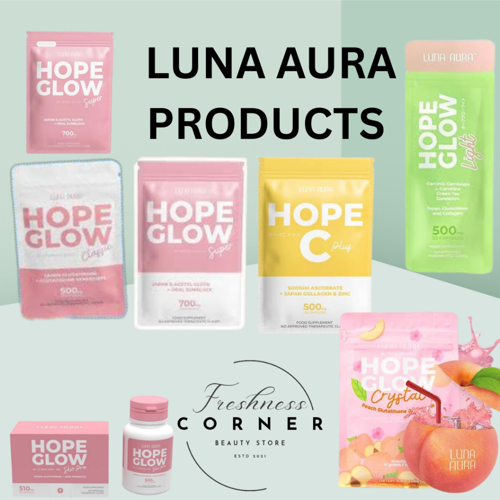 Luna Aura Hope Glow - Biggie | Mini | Skin Pro | Hope C | Light ...
