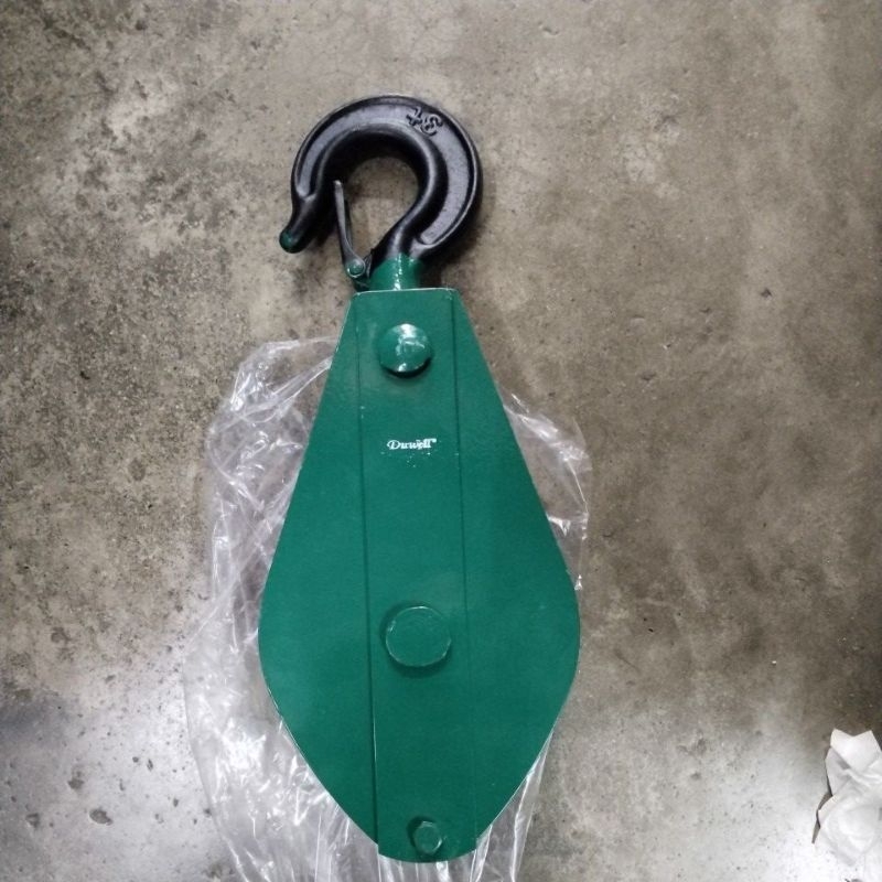 Per pc duwell pully 3ton puller crane pulley block single pully hooks ...