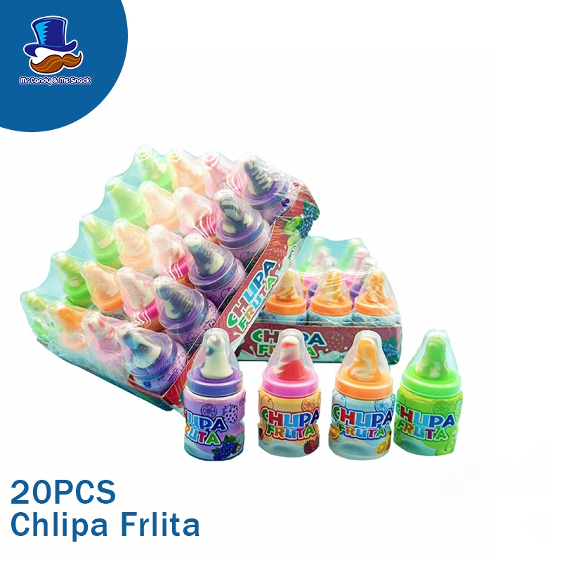 【mr candy】20 bottle/box "Pacifier Popping Candy" Lollipop with free ...