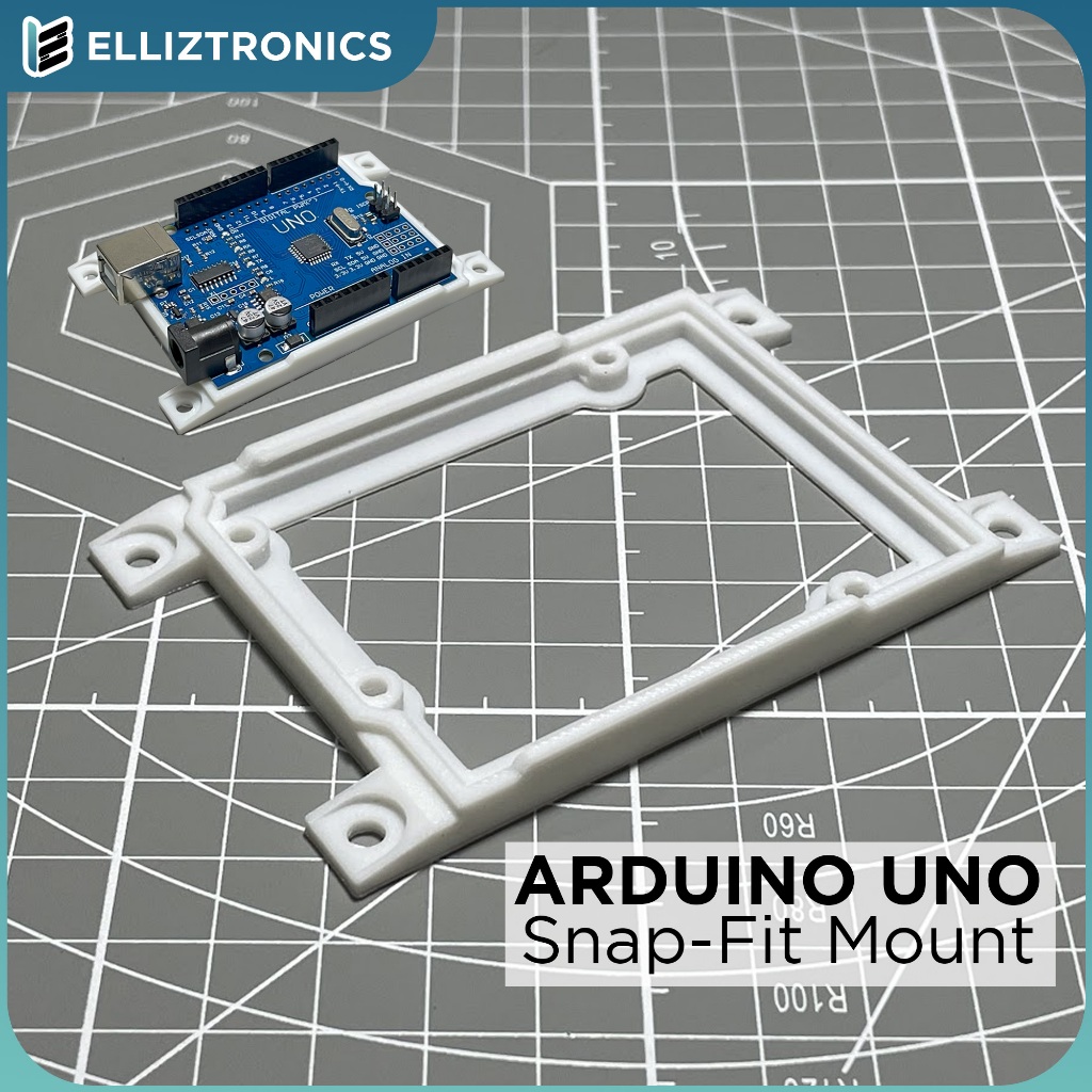 Arduino Uno R3 | R4 Case Snap-Fit Mount / Holder [3D Printed] | Shopee ...